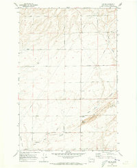 Hi-Res Interactive Map of Lind SE, Adams County, WA in 1970 | Pastmaps